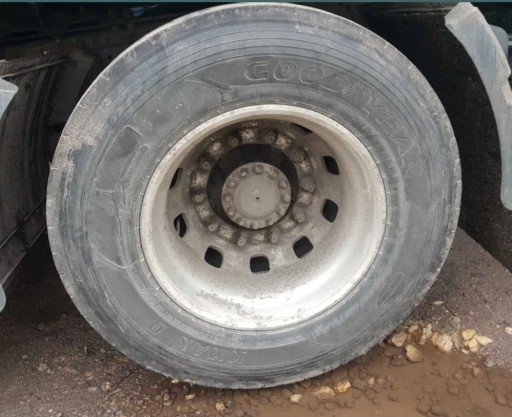 Alufelgi + opony goodyear KmaxD naped 315/70 r22.5 | Bytom | Ogłoszenie na Allegro Lokalnie