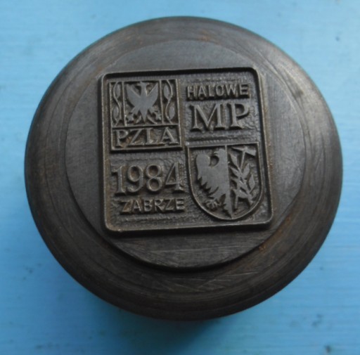 Matryca PZLA ZABRZE 1984 Halowe MP Orzeł PRL | Kraków | Kup teraz na ...