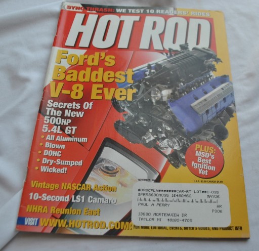 HOT ROD NOVEMBER 2003 gazeta po angielsku | warszawa-wesola | Kup teraz ...