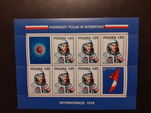 1978 kosmos -Polak w kosmosie-arkusik czysty, | Szczecin | Kup teraz na Allegro Lokalnie