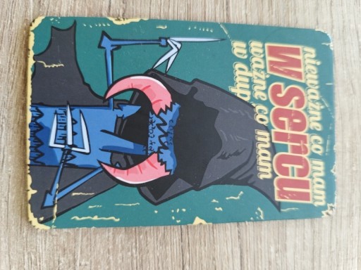 Brelok magnes na auto lodówkę kapitan bomba kurvinox głuś co mam w sercu | Szczecin | Kup teraz ...