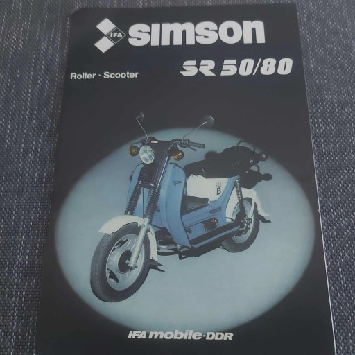 Simson prospekt Sr50 sr80 IFA Mokick | Poznań | Kup teraz na Allegro Lokalnie