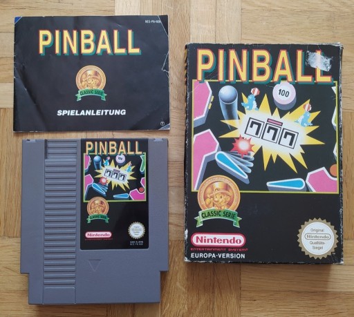 PINBALL PAL nes box 100%ok nintendo kolek | Wrocław | Kup teraz na ...