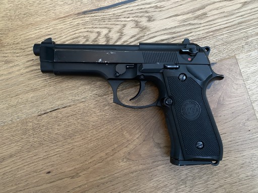 Pistolet ASG M92 full metal blow back replika BERETTA sprawny kompletny ...
