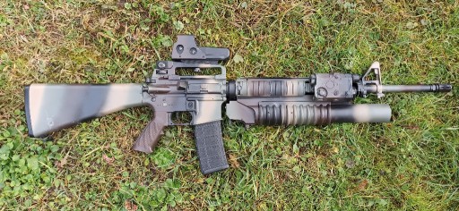 M16A4 Cyma CM.009A4 + M203 + Eotech + granat | Burzenin | Kup teraz na ...