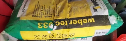 WEBER TEC 933 cementowa szpachlówka 25 kg | Olsztyn | Ogłoszenie na Allegro Lokalnie