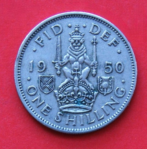 1 Schiling 1950 r - Wielka Brytan. Szkocja Stan ! | Węgorzewo | Kup ...
