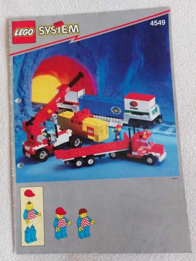 Lego Instrukcja Train 4549 Container Double Stack | Oława | Kup teraz ...