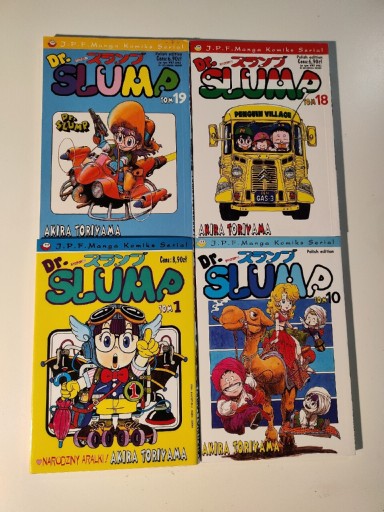 Dr. Slump - 4 tomy, manga, zestaw | Wrocław | Kup teraz na Allegro Lokalnie
