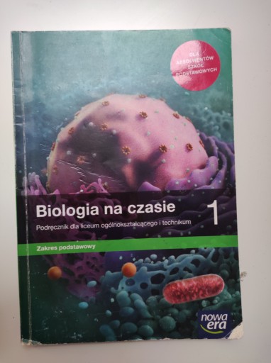 Biologia na czasie 1 Podręcznik Zakres podstawowy | Marki | Kup teraz na Allegro Lokalnie