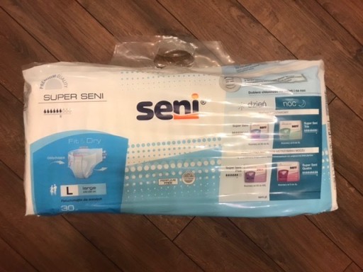 Pieluchomajtki Seni Super L 20 szt Pampersy dla d | Łódź | Kup teraz na Allegro Lokalnie