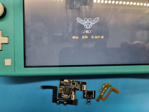 Modchip HWFLY Picofly RP2040 Nintendo Switch LITE modyfikacja | Kraków ...