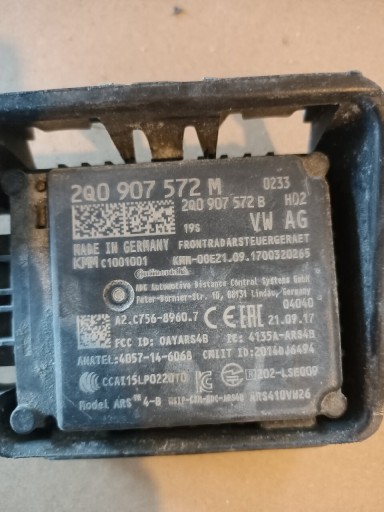 Sensor radar ACC tempomat aktywny VW Crafter II | Brodnica | Kup teraz ...