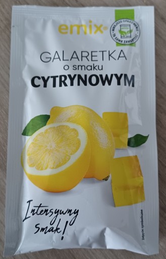 Galaretka cytry Emix | Wokowice | Kup teraz na Allegro Lokalnie