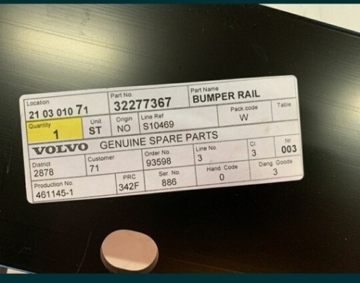 Przednia belka zderzaka Volvo xc 60 | Słupsk | Kup teraz na Allegro ...