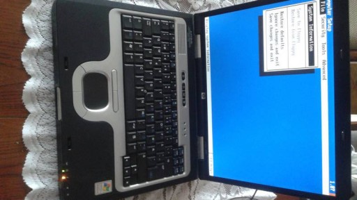 Laptop HP COMPAQ nc8000 15 1" Intel Pentium M 512MB RAM zasilacz ...