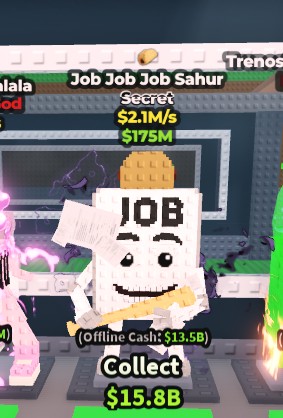 JOB JOB JOB SAHUR TACO|SZYBKO DUŻO POLECEŃ! STEAL A BRAINROT| SaB ...