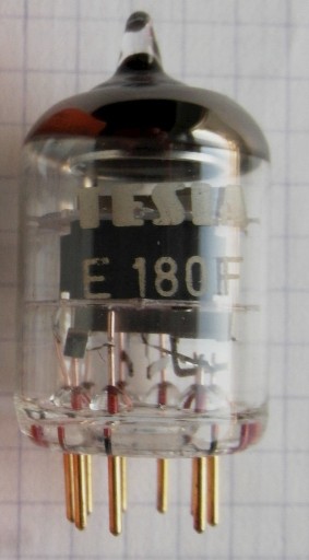 Lampa E180F - EF180 TESLA Złote nóżki | Warszawa | Kup teraz na Allegro ...