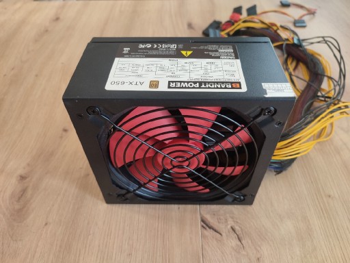 Zasilacz komputerowy Bandit Power ATX 650w | Łódź | Licytacja na Allegro Lokalnie
