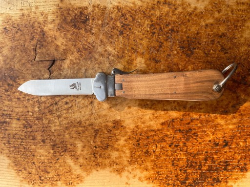 Nóż grawitacyjny Luftwaffe replika SMF Solingen Gravity knife replica ...