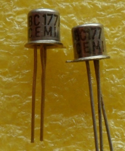 BC177 => CEMI - 45V 0,1A 300mW PNP NOWY | Legnica | Kup teraz na ...