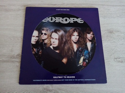 Europe Halfway To Heaven WINYL UK PICTURE DISC | Izbica | Kup teraz na Allegro Lokalnie