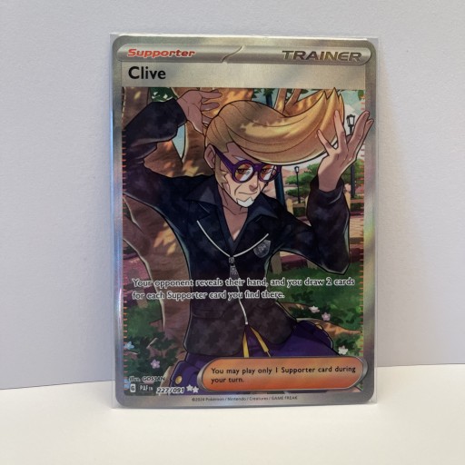Karta Pokemon TCG Clive Paldean Fates | Gliwice | Kup teraz na Allegro ...