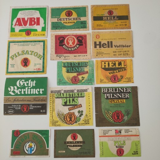 Etykiety butelkowe browar Berlin/Pilsner, spezial | Gdynia | Kup teraz na Allegro Lokalnie