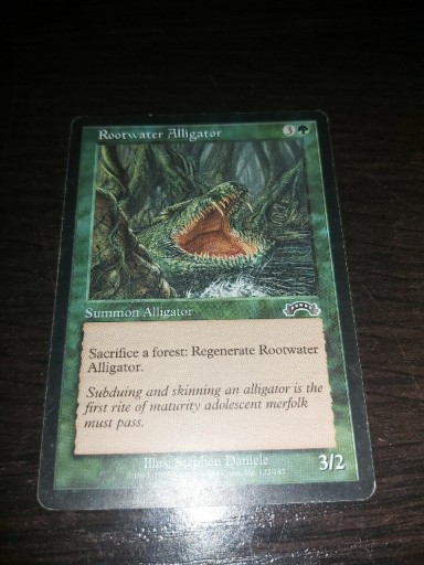Karta Rootwater Alligator. Magic The Gathering | Przemyśl | Kup teraz ...