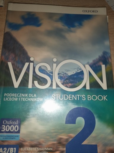 Vision student's book podręcznik dla liceum i tech | Niemodlin | Kup ...