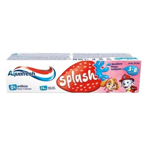 AQUAFRESH Splash Toothpaste pasta do zębów dla dzieci 50ml | Węgorzewo ...