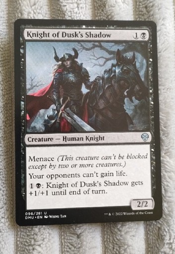 Knight of Dusk's Shadow karta MTG | Marki | Kup teraz na Allegro Lokalnie Knight of Dusk's Shadow karta MTG | Marki | Kup teraz na Allegro Lokalnie