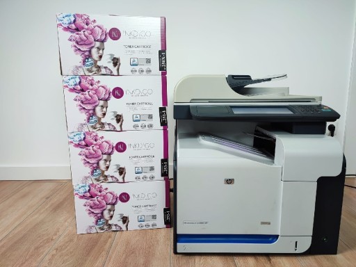 Drukarka HP Color Laser Jet CM3530fs MFP | Łobez | Kup teraz na Allegro ...