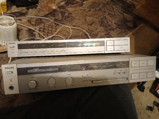 Wzmacniacz audio i tuner Philips F4234 F2235 wieża PRL zabytkowa | Opatowiec | Kup teraz na ...