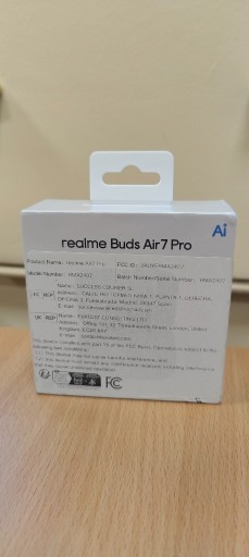 Słuchawki realme Buds Air Pro 7 Metallic Gray | Lubin | Kup teraz na Allegro Lokalnie