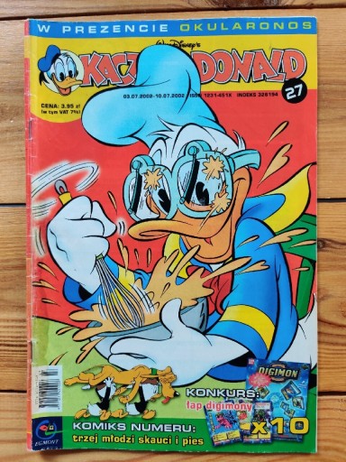 Komiks Kaczor Donald nr 27 2002 r. | Wrocław | Kup teraz na Allegro Lokalnie