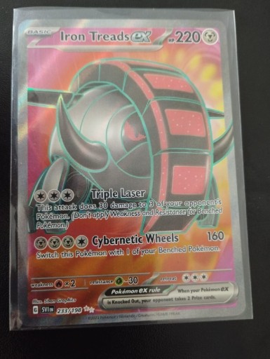 Iron treads ex full art - Scarlet violet | Mikołów | Kup teraz na ...