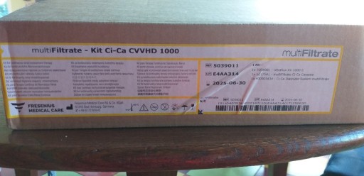 Filtr FILTRATE KIT CiCa CVVHD 1000 | Rzeszow | Kup teraz na Allegro ...