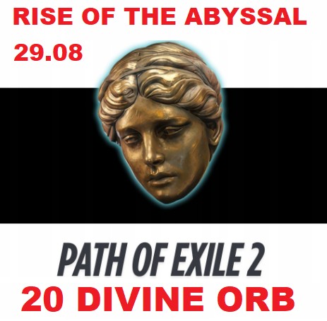 POE2 20 DIVINE ORB PATH OF EXILE 2 THE THIRD EDICT LIGA RISE OF THE ABYSSAL | Kielce | Kup teraz ...