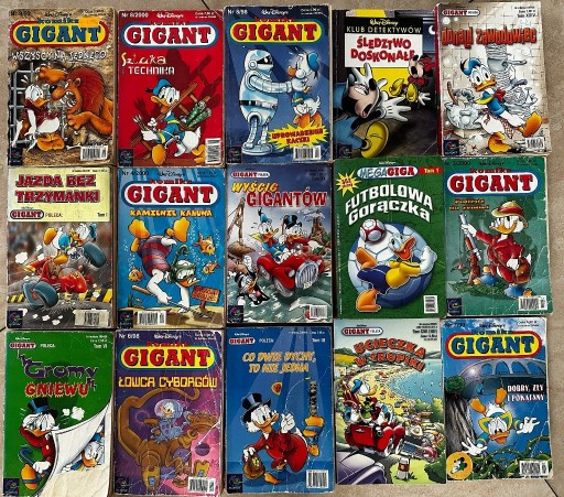 Komiks Gigant Kaczor Donald lata 2000 | Wołuszewo | Kup teraz na Allegro Lokalnie