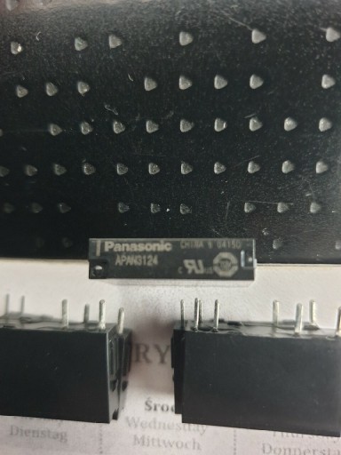 Przekaźnik mocy do PCB Panasonic APAN3124 | Łódź | Kup teraz na Allegro ...