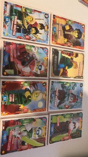 LEGO Ninjago karty kolekcjonerskie bulk 10 kart. | Wrocław | Kup teraz ...
