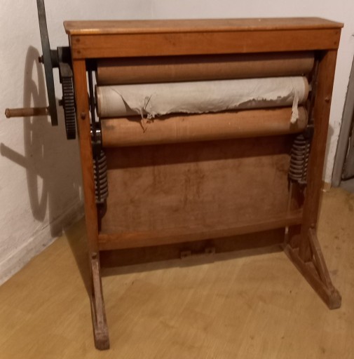 Magiel ręczny przedwojenny niemiecki | Zgierz | Kup teraz na Allegro ...