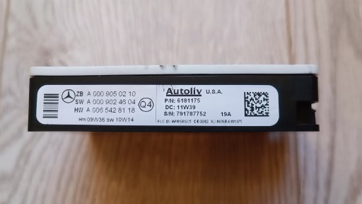 Mercedes w204 czujnik radar sensor martwego pola | Kielce | Kup teraz ...