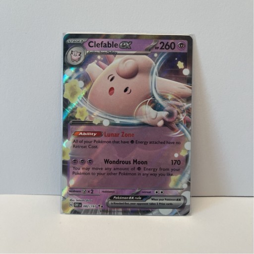 Karta Pokemon TCG Clefable ex Obsidian Flames | Gliwice | Kup teraz na ...