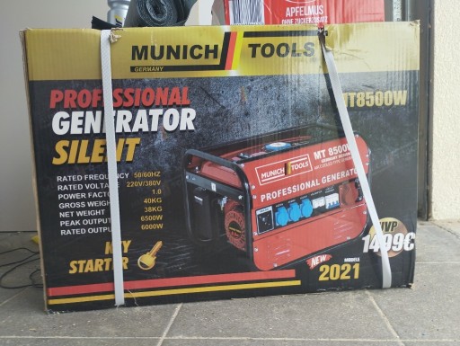 Agregat Prądotwórczy Munich Tools MT8500w AVR | Gniewowo | Kup teraz na ...