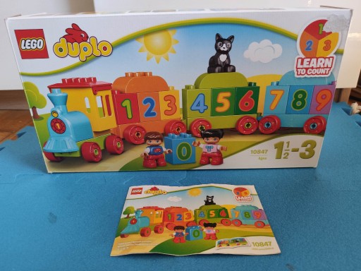 Lego Duplo pociąg z cyferkami 10847 | Kraków | Kup teraz na Allegro ...