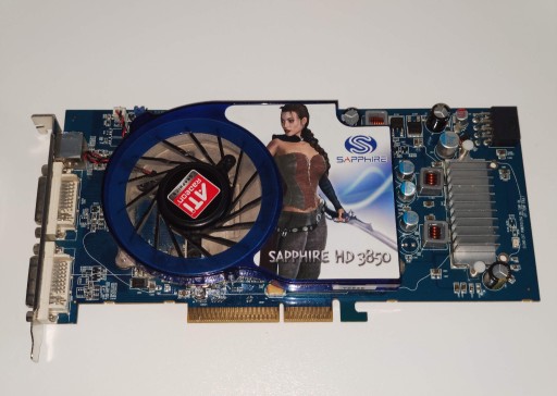 Karta ATI Radeon 3850 AGP 512MB DDR3 | Poznań | Ogłoszenie na Allegro ...