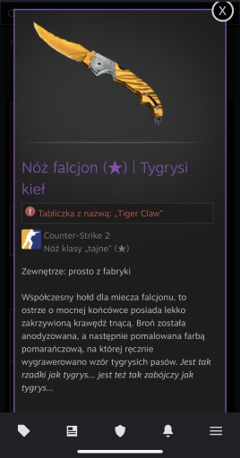 Falchion Falcjon Tiger tooth Knife noz cs go cs 2 | Zielona Góra | Kup ... Falchion Falcjon Tiger tooth Knife noz cs go cs 2 | Zielona Góra | Kup ...