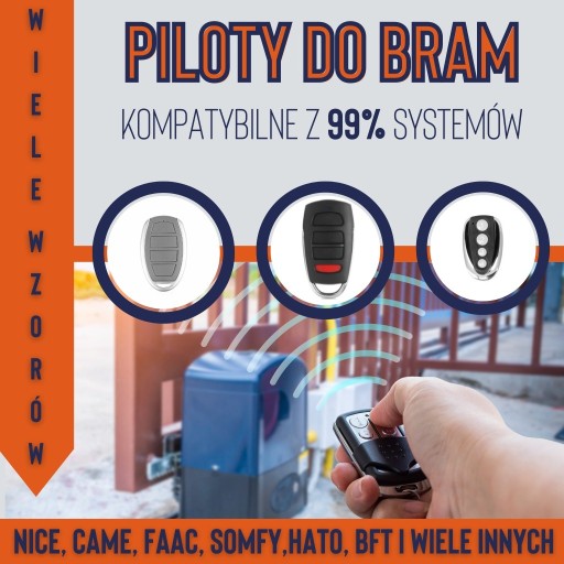Pilot do bramy came, hato, faac, nice, bft i inne | Piła | Ogłoszenie na Allegro Lokalnie
